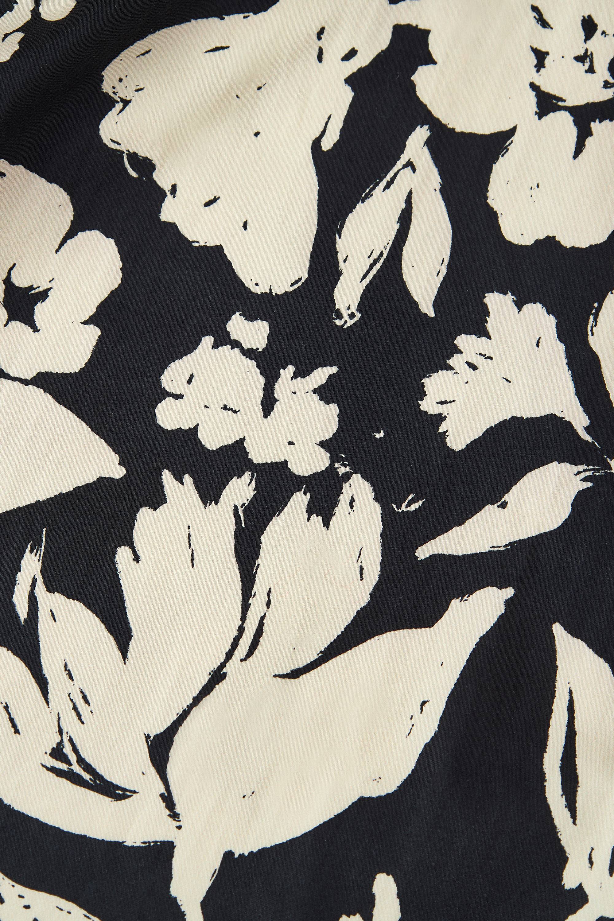 Radiant Print Skirt in Matte Cotton – fbrq.com