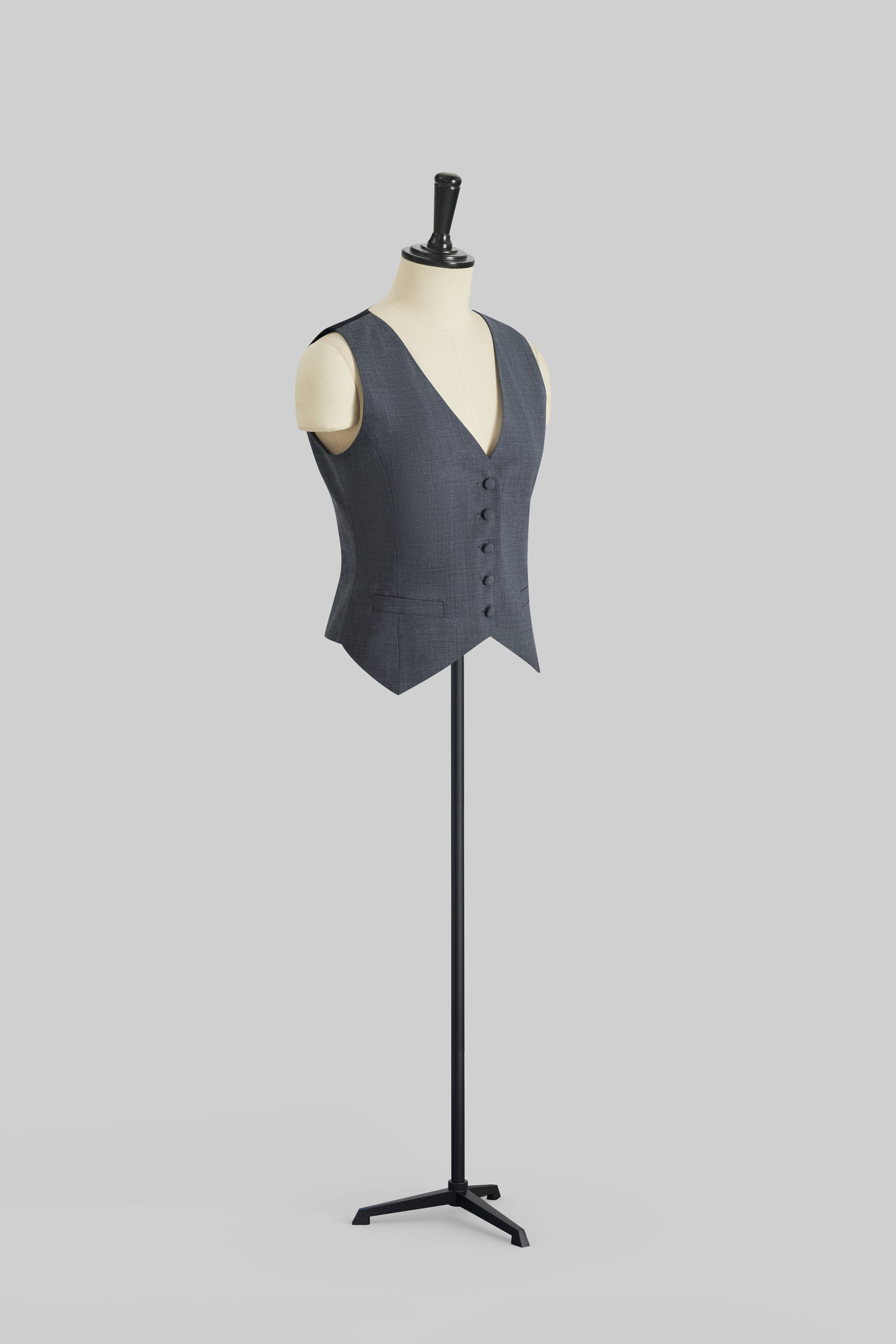 Axel Vest in Wool Blend – fbrq.com