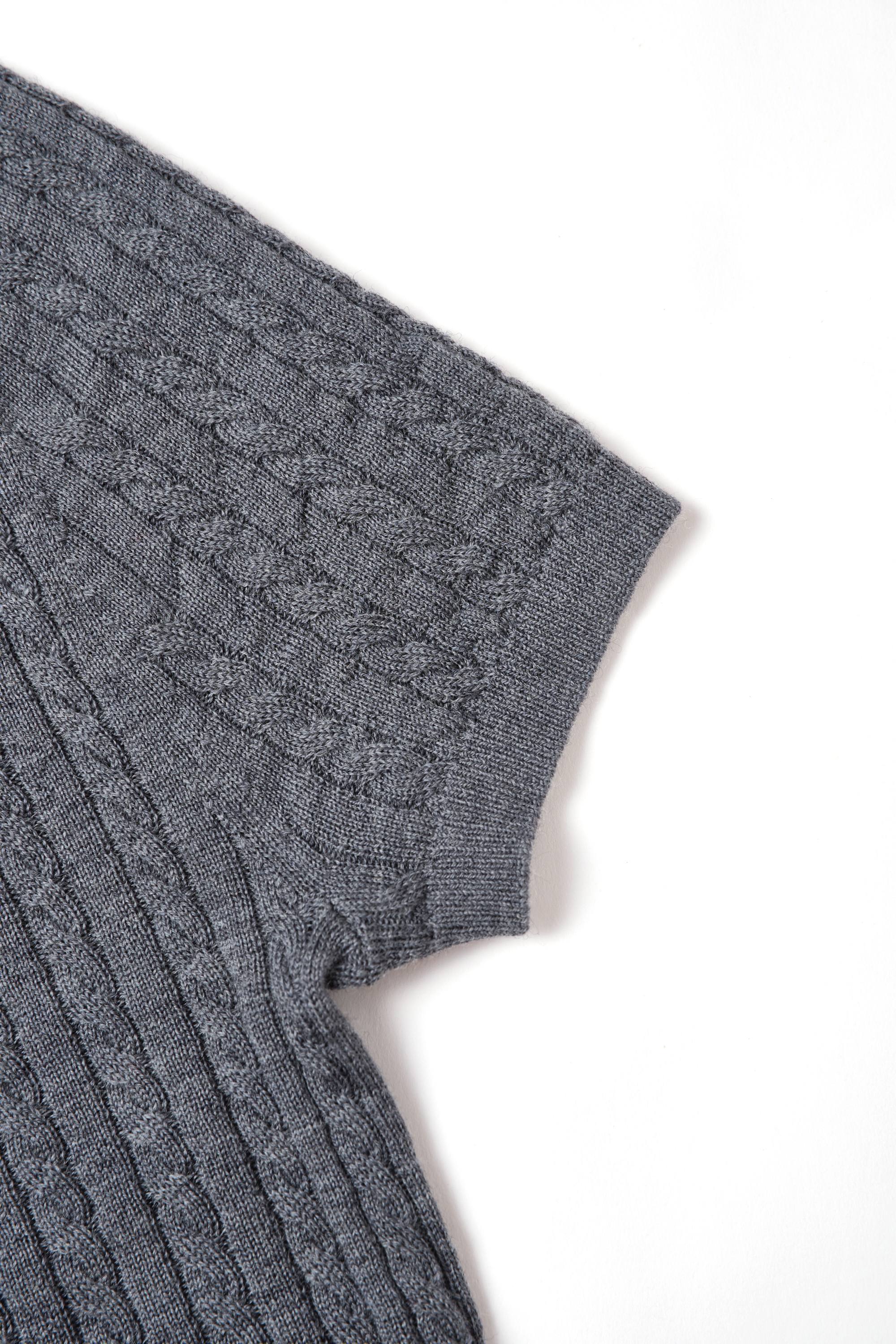 Lauren Cable Top in Merino Wool Knit – fbrq.com