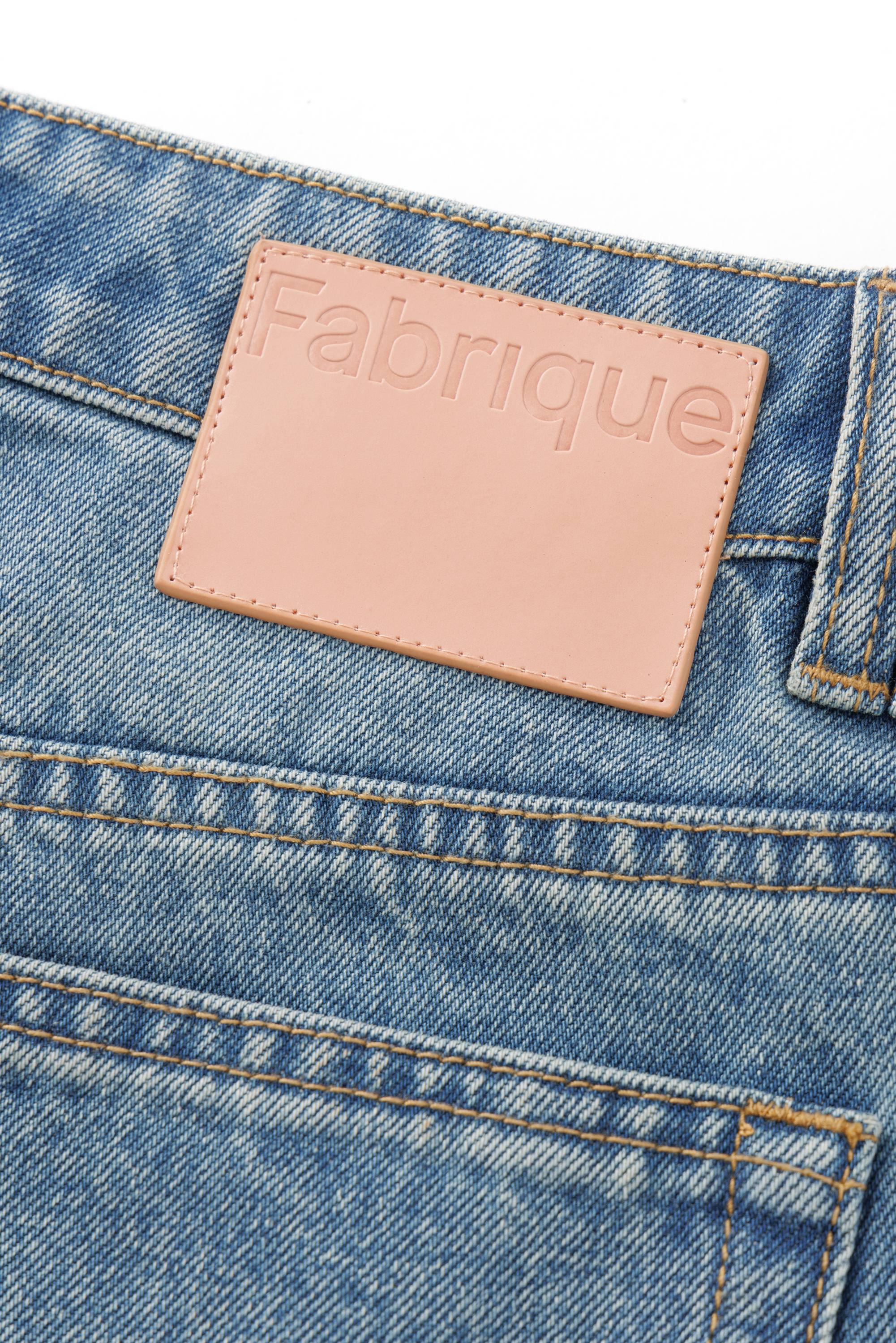 Nico Hand Sewn Embellished Jeans in Lightweight Washed Denim – fbrq.com